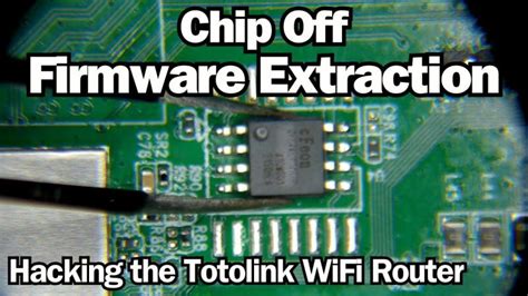 Chip Off Firmware Extraction Hacking The Totolink Wifi Router Matt Brown