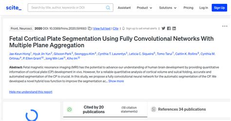 fetal cortical plate segmentation using fully convolutional networks