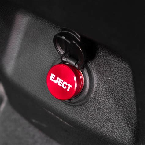 Anodized Red Billet Aluminum Eject Lighter Plugs Vip Auto Accessories