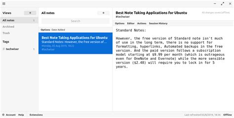 Best Note Taking App For Ubuntu Evernote And OneNote Alternatives TechWiser