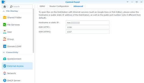 using external reverse proxy for synology apps r synology