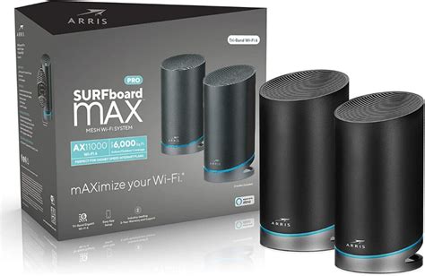 The Crazy Fast Arris Surfboard Max Pro Mesh Wi Fi System Is Off