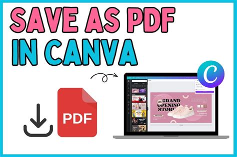 How To Save Canva Files As PDF On Phone Laptop Etc