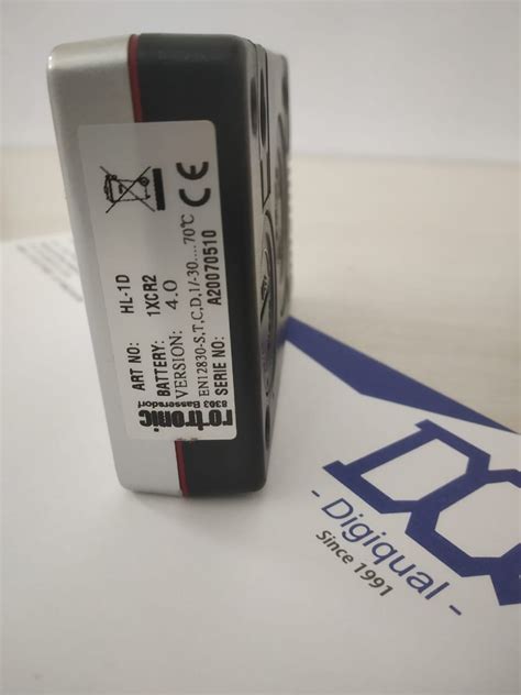 Rotronics Portable Humidity Cum Temperature Data Logger Hygrometer
