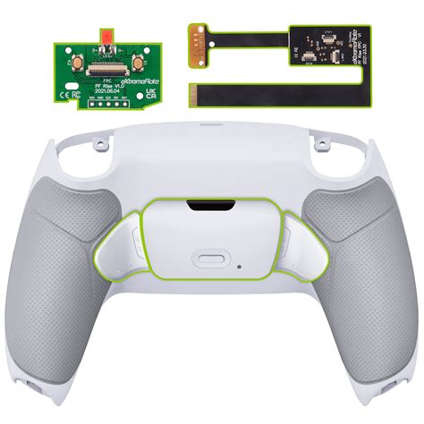 EXtremeRate Remappable RISE Remap Kit Upgrade Board Redesigned Back Shell Back Buttons For PS5