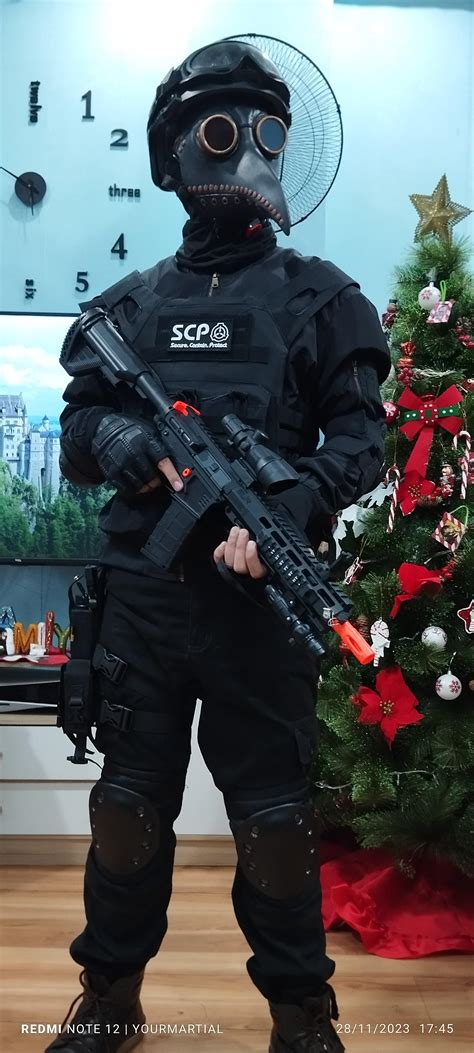 Finally Completed My Costume R Scp