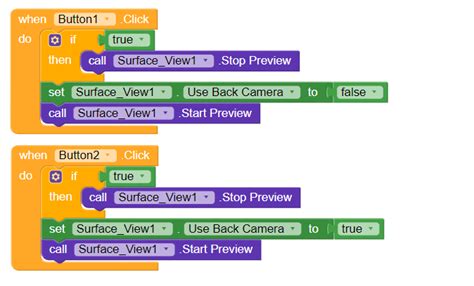 Surface View Front Camera Issue Bugs Kodular Community