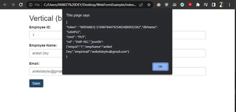 GitHub Swapnil Bhatnagar Project Student Enrollment Form JSON Student Enrollment Form That