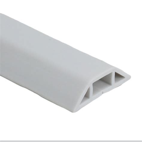 Heavy Duty Floor Cable Protection Cover Floor Cable Cover Rubber Trunking 1m White