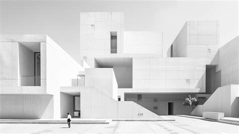 Geometric Design Inspiring Architecture Premium Ai Generated Image