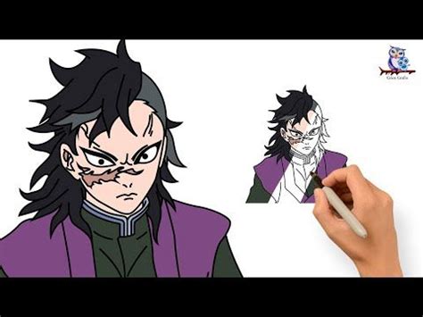 How To Draw Genya Shinazugawa Demon Slayer Anime Tutorial Drawing