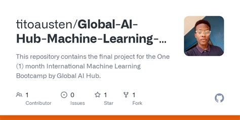github titoausten global ai hub machine learning bootcamp this
