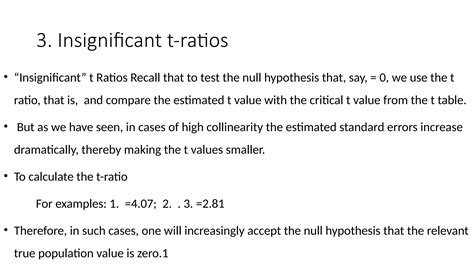 Multicollinearity Meaning And Its Consequences PPTX