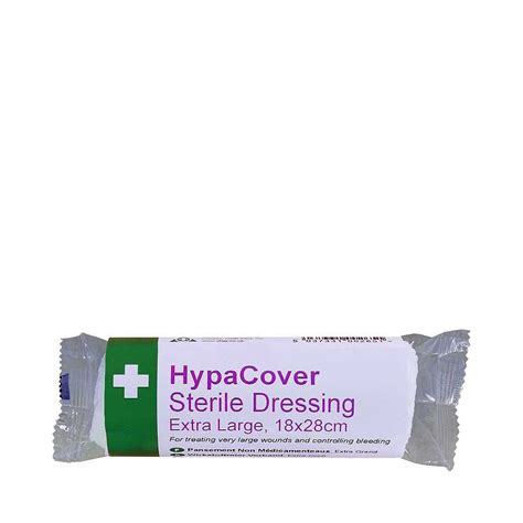 Safety First Aid Extra Large White Sterile Dressing 18 X 28cm White 18