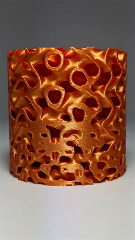 Ssurface To Gyroid Transition Cylinder By Piled3d Makerworld