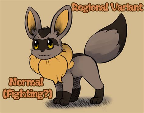 Regional Variant Eevee Fakemon — Weasyl