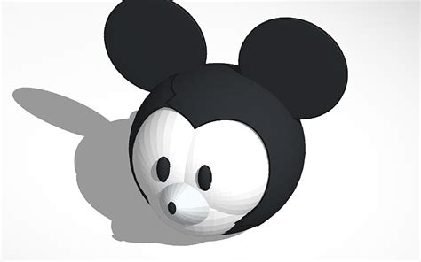 3d Design Mickey Mouse Tinkercad