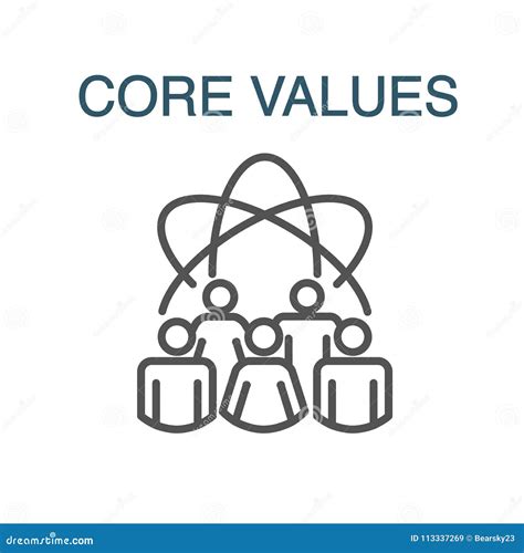 Values Person And Collaborating Vector Icon Diamond Core Values Icons Our Values Button