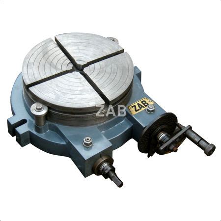 Precision Rotary Table At Best Price In Goraya Punjab Zab Machine Tools