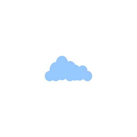 Cloud Vector Icon Illustration Design Vector Art At Vecteezy