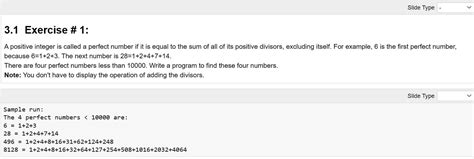 Solved A Positive Integer Is Called A Perfect Number If It