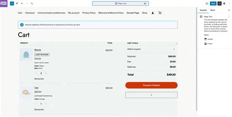 Templates Documentation Woocommerce