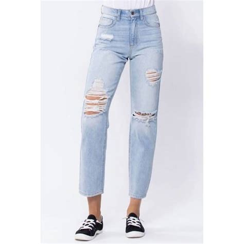 Sneak Peek Jeans New Sneak Peek High Rise 9s Straight Leg Jean In