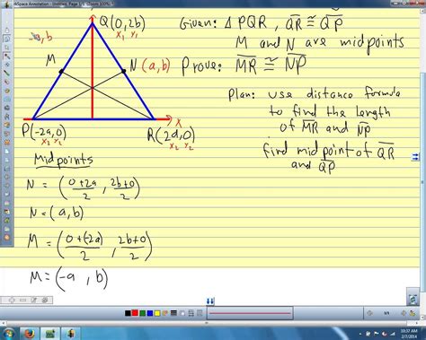 Proofs With Coordinate Geometry