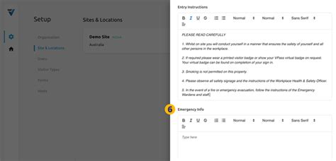 Add An Additional Site Vpass