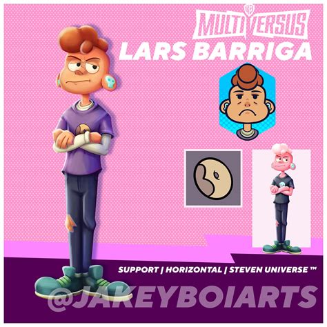 Lars Barriga Steven Universe Concept Custom Moveset Art And