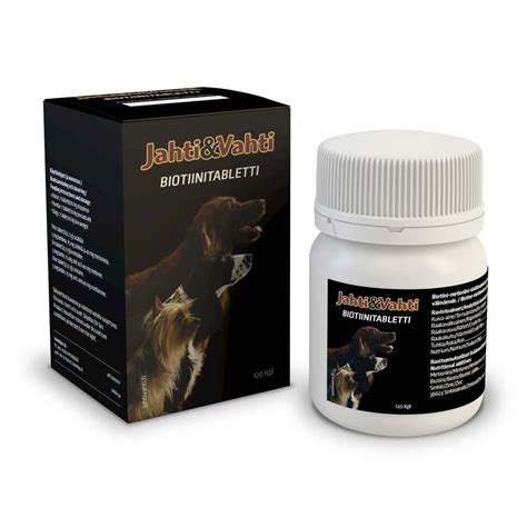 Jahti&Vahti Biotiinitabletti 120 kpl | Koiranruoka | Koirat | hankkija.fi