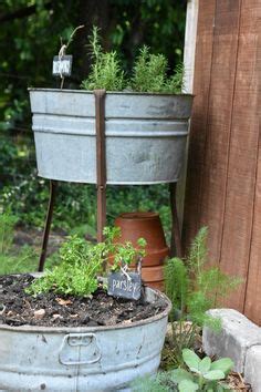 42 Galvanized Tub And Bucket Garden Ideas Garden Galvanized Tub