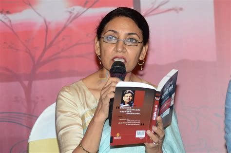 Deepti Naval At The Launch Of Irshad Kamils First Book Of Poems Ek