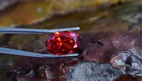 Premium Photo Red Ruby Gemstone