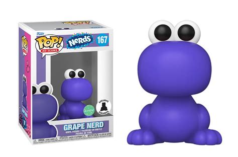 Funko Pop Ad Icons Nerds Grape Nerd 167 Exclusivo Original Scented Moça do Pop Funko Pop é
