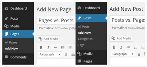 Posts Pages And Categories