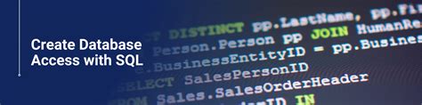 Database Access With Sql Online Short Course