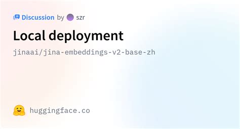 jinaai jina embeddings v2 base zh · local deployment