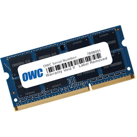 OWC 8GB DDR3 1333 MHz SO-DIMM Memory Module OWC1333DDR3S8GB B&H