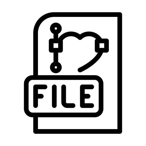 Vector File Line Icon Vector Illustration 17314978 Vector Art At Vecteezy