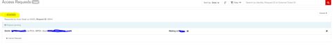 Access Request Is Not Showing For What Purpose It Requested As Attched