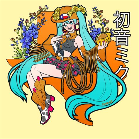 Hatsune Miku Vocaloid Drawn By Tavaritaa Danbooru