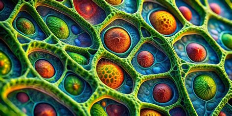 Unveiling The Intricate Architecture Of A Plant Cell Wall A Microscopic