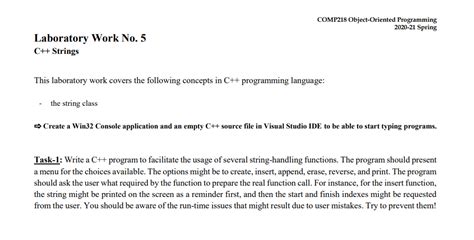 Solved Comp218 Object Oriented Programming 2020 21 Spring