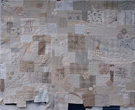 Patchwork And This Is The Other Side Of My Indigo Just Because Quilt