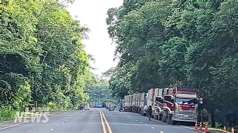 Thai วันนี้ 18มิ ย บรรยากาศที่บริเวณทางเข้าจุดผ่านแดนถาวรช่องจอม ต ด่าน อ กาบเชิง จ