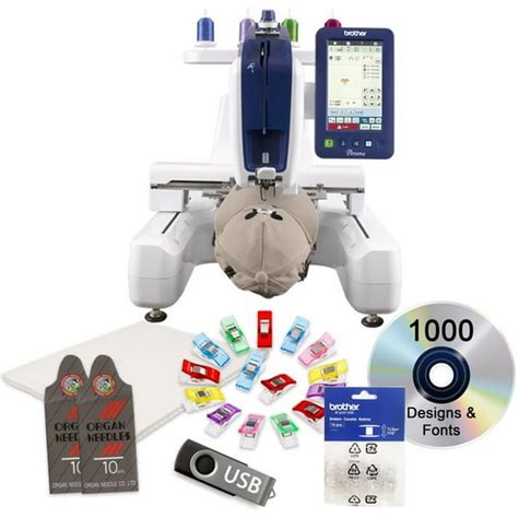 Brother Digital Persona Prs100 Single Needle Embroidery Machine With 7