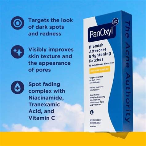Panoxyl Pimple Patch Bundle Acne Foaming Wash Benzoyl Peroxide 10