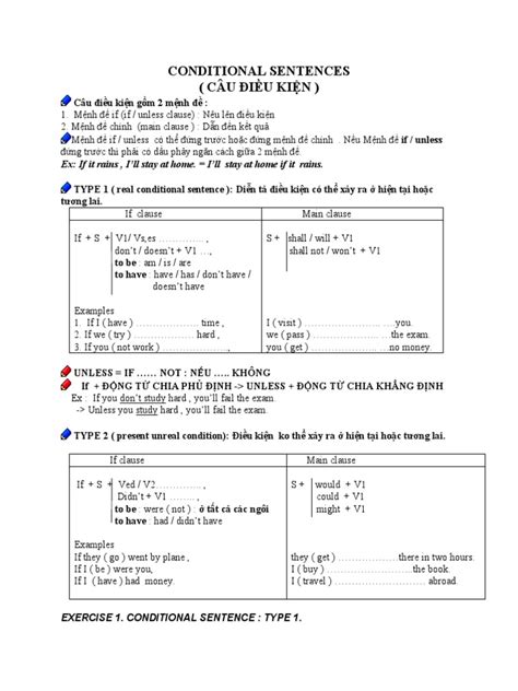 conditional sentences pdf