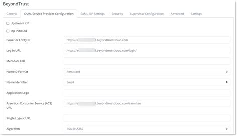 Beyondtrust Privileged Remote Access Saml Sp Initiated Integration